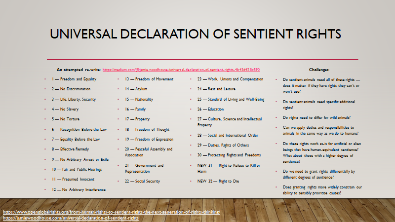 Sentient Rights - Sentientism